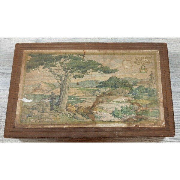 Vintage Wooden Candy Boxes - Etsy