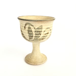 Stoneware Pottery Witches Cup Goblet Chalice Blessing Ceremonial Ritual ...
