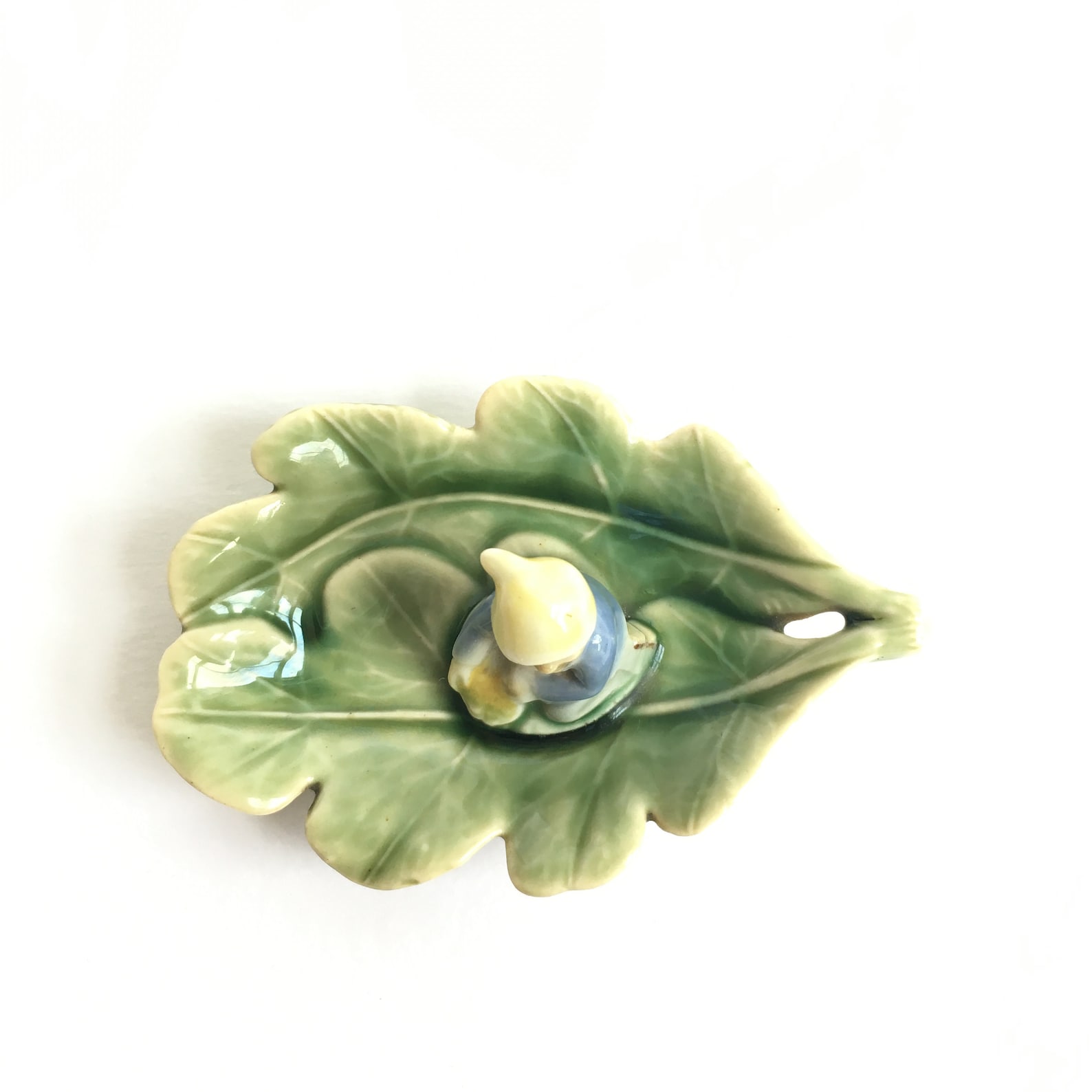 Vintage Wade Small Lucky Leprechaun Elf Imp Gnome on an Oak | Etsy