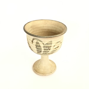 Stoneware Pottery Witches Cup Goblet Chalice Blessing Ceremonial Ritual ...
