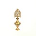 Vintage Brass Surma Dani Eye Kohl Holder & Stick Islamic Arabic Ornate ...