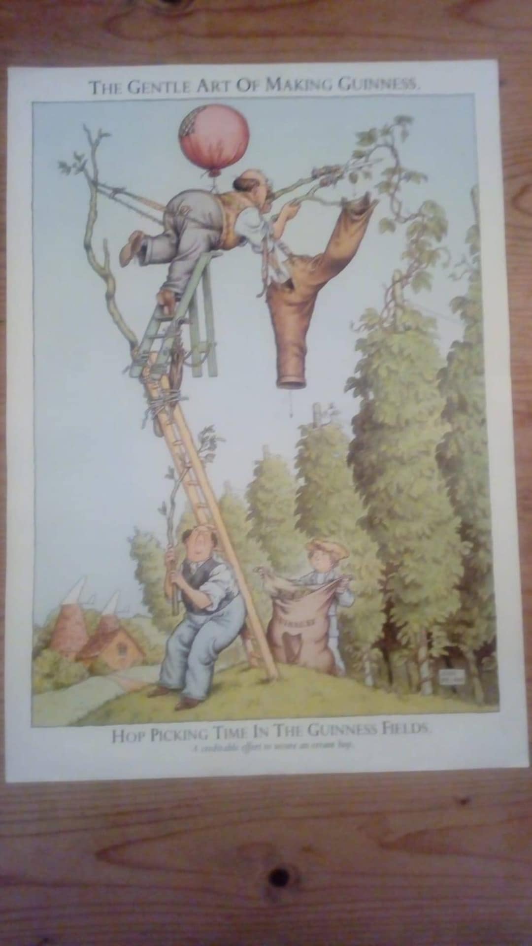 Complete Set of Guinness Posters 'the Gentle Art of Making Guinness' by ...
