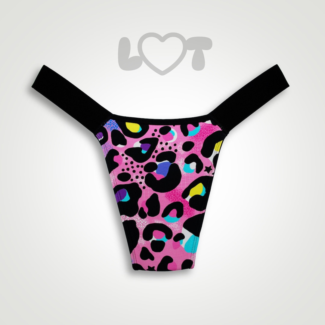 WILDSIDE Limited Edition 'pink Party' Tucking Gaff Thong Underwear for ...