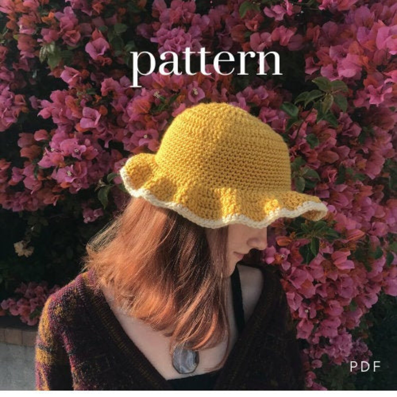 PATTERN: Seashell Bucket Hat - Etsy