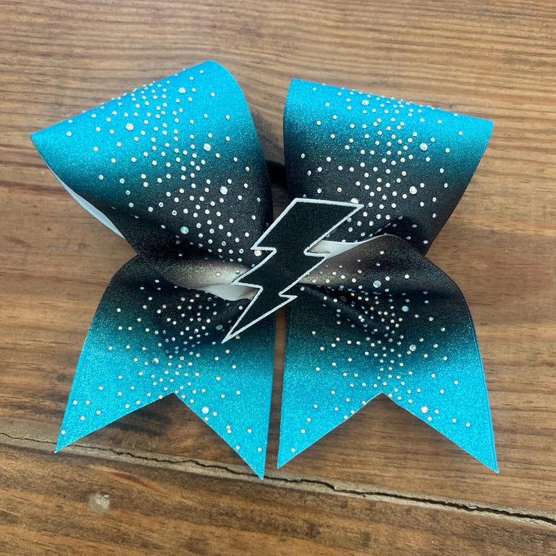 Cheer Bows Lightning - Etsy