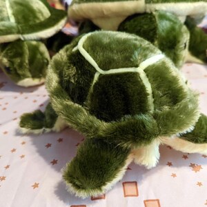 Turtle Hand-stuffed Plushies Ecofriendly Recycled Polyfill Stuffed ...