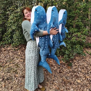 Whale Shark Plushies Ecofriendly Recycled Polyfill Stuffed Animal ...