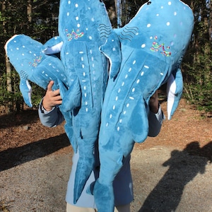 Whale Shark Plushies Ecofriendly Recycled Polyfill Stuffed Animal ...