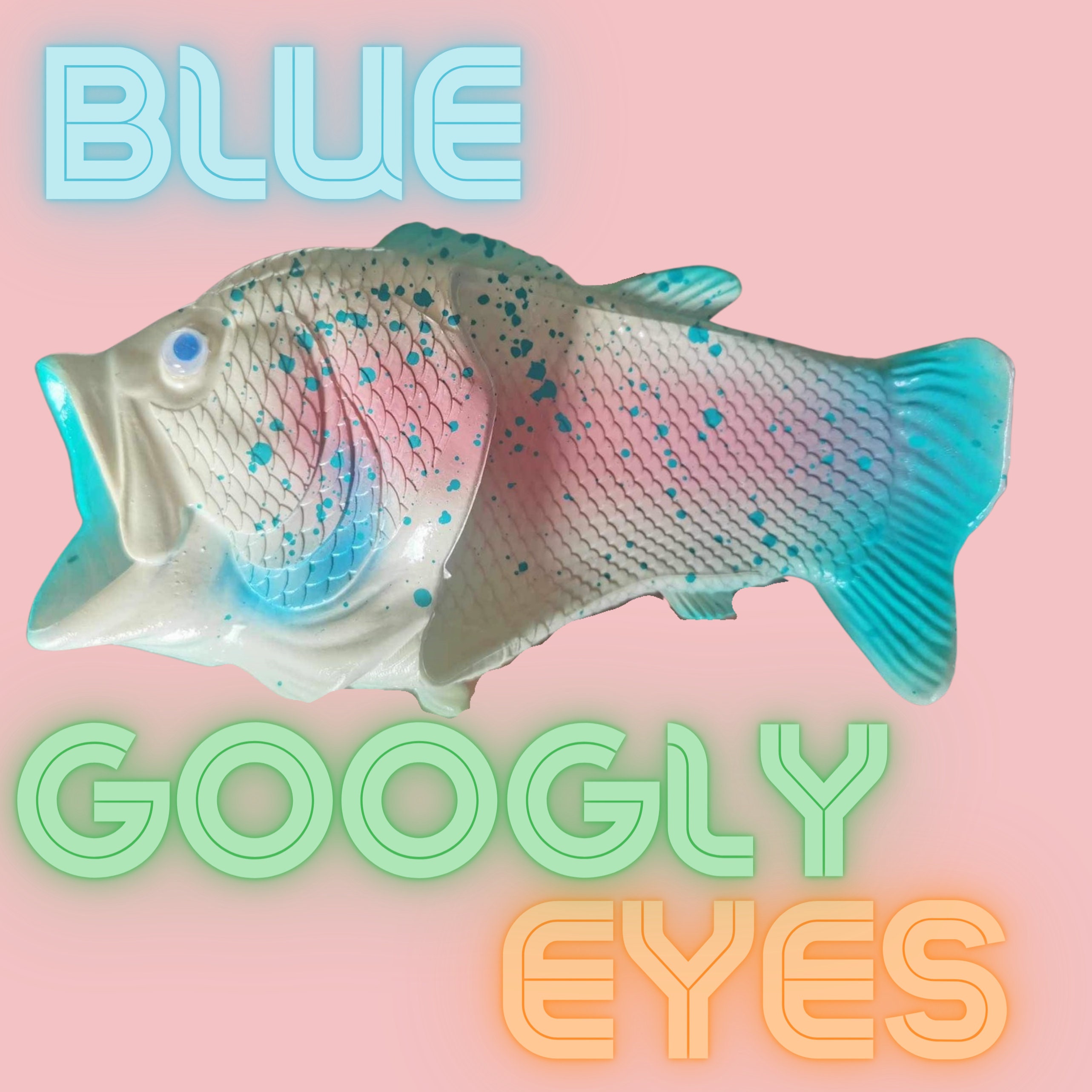 Adult Googly Eyed Fish Flip Flop Slides Unisex Gag Gift Funny Pool ...