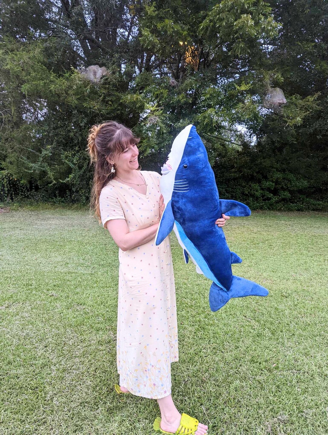 Handstuffed Shark Plushies Ecofriendly Recycled Polyfill Stuffed Animal ...