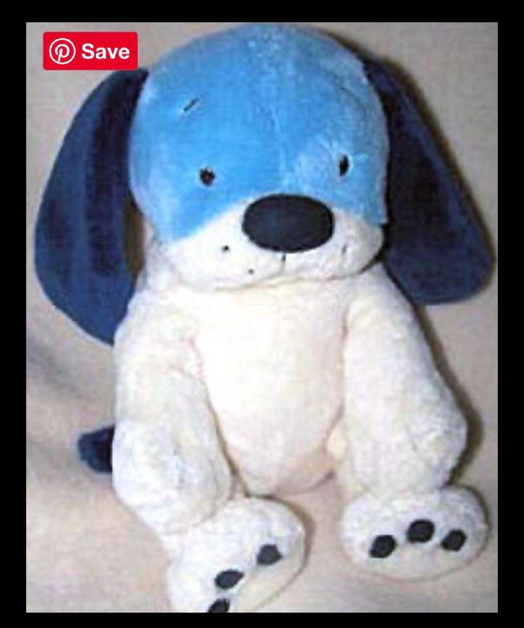 Custom Recreation Blue Puppy Dog Handstuffed Plushies Ecofriendly ...