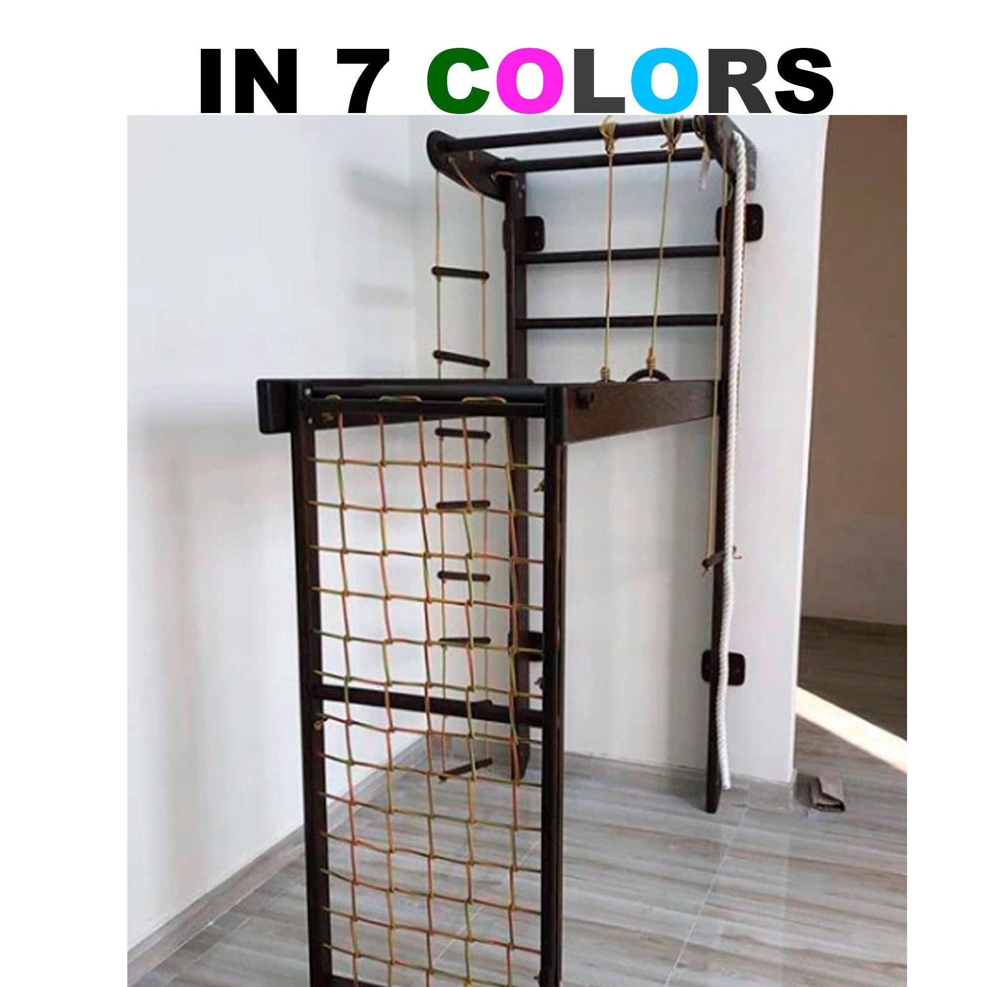 All Wooden Playground Transformer for Home and Yard Wall Ladder Indoor ...