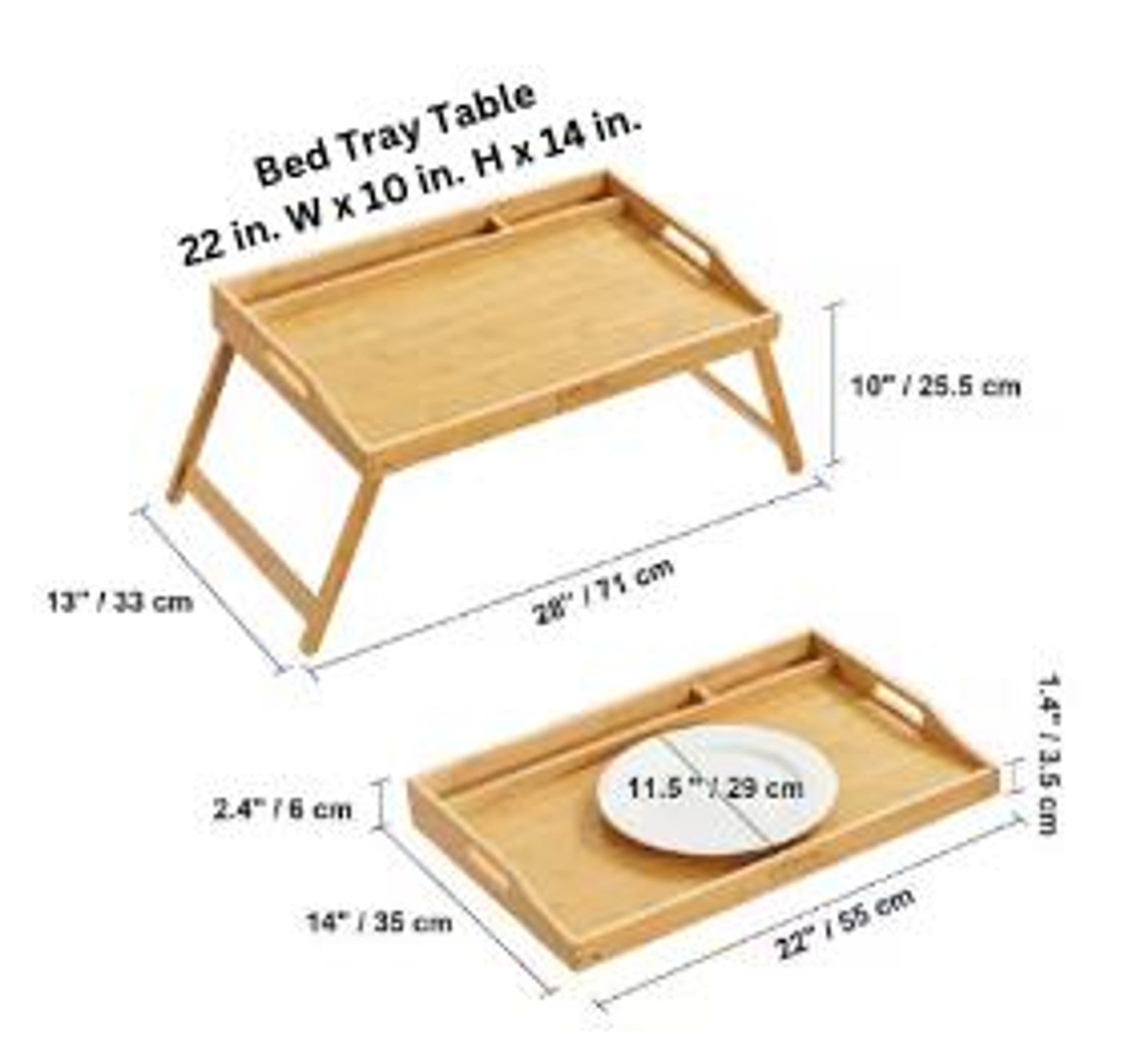 Custom/personalized Folding TV Table/desk - Custom Coated - Collapsible ...