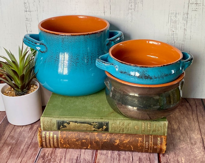 De Silva Pottery, Made in Italy Desilva Pottery Bowls, Pottery Crock ...
