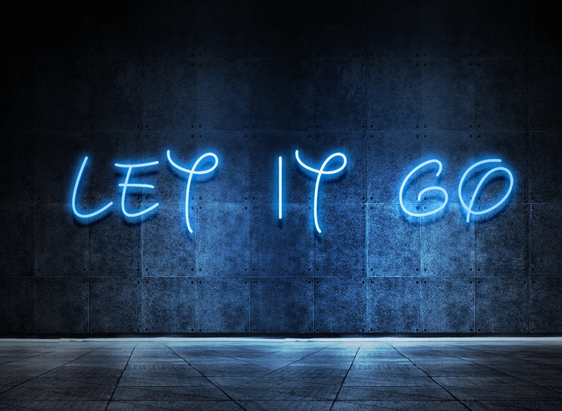 Let It Go LED NEON SIGN | Etsy