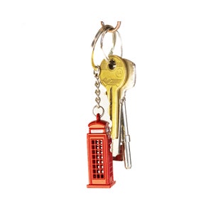 Set of 12 London Bus, Telephone Booth Keyring Souvenir Metal Keychain ...