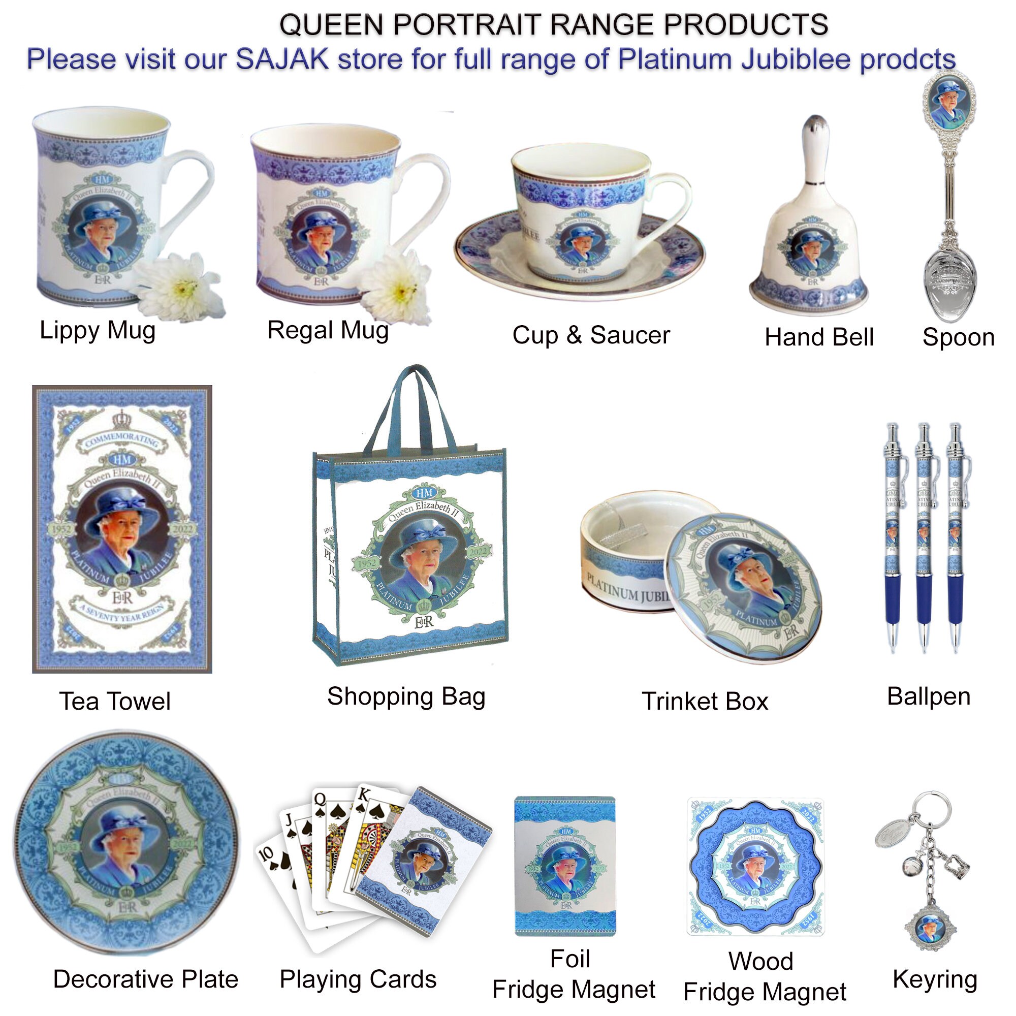 Queen Elizabeth II Platinum Jubilee 2022 Crown Ceramic - Etsy UK