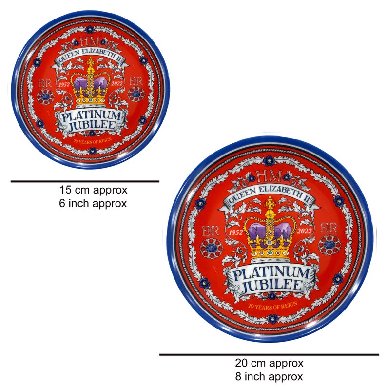 Queen Elizabeth II Platinum Jubilee 2022 Crown Ceramic - Etsy UK