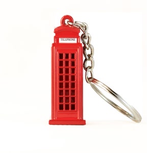 Set of 12 London Bus, Telephone Booth Keyring Souvenir Metal Keychain ...