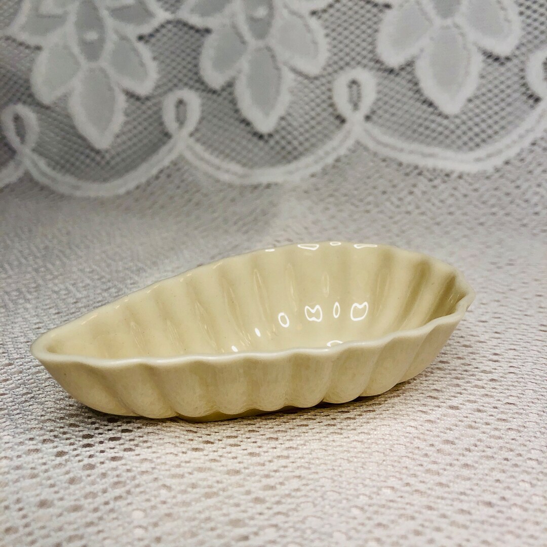 Belleek Vintage Open Salt Cellar Dish Teardrop Fluted 6th Mark 3rd ...