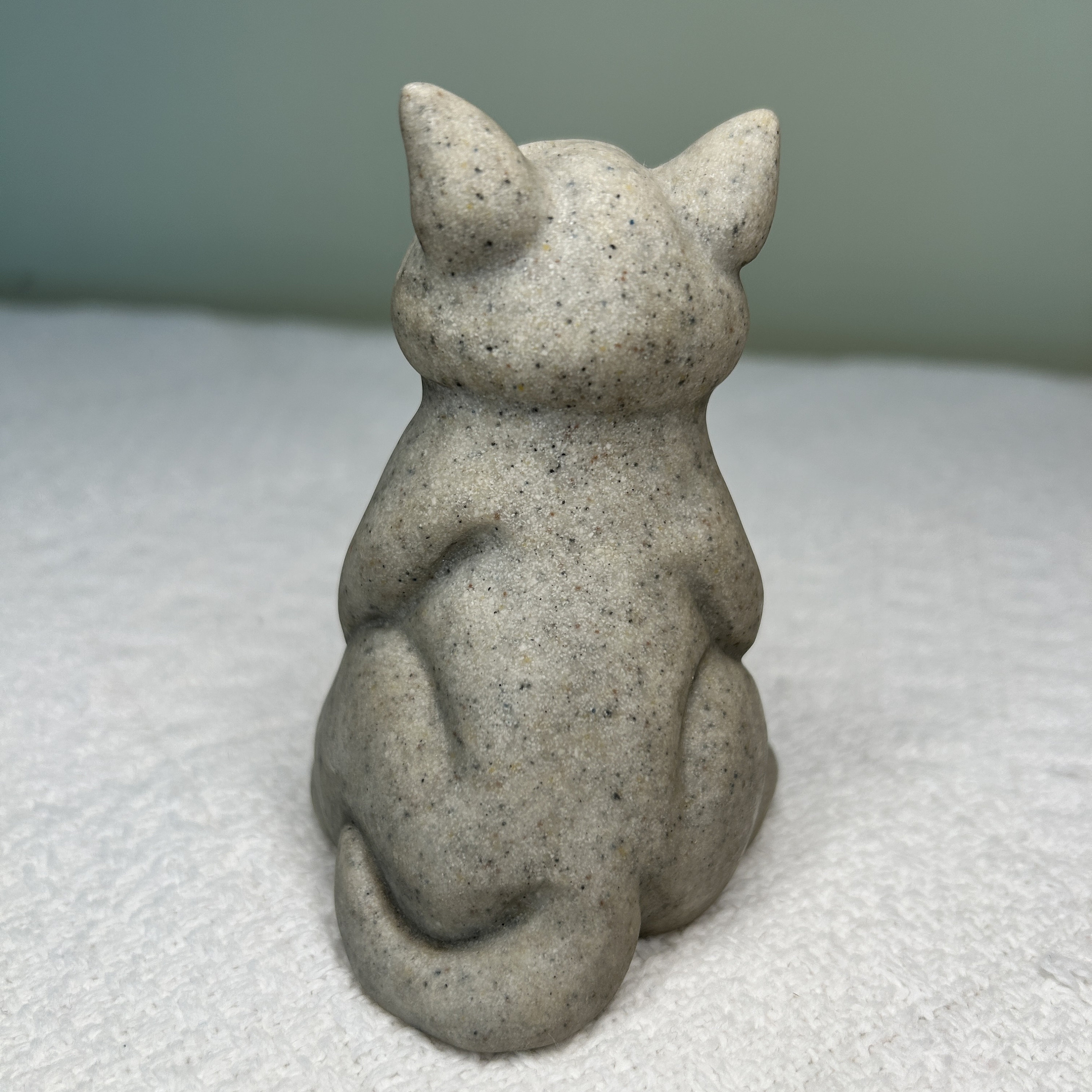 Quarry Critters Chico Grinning Cat Figure Second Nature Design Vintage ...