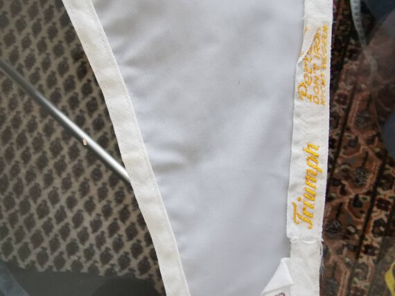 Vintage bra, 1960's Triumph bullet bra white see-thro… - Gem