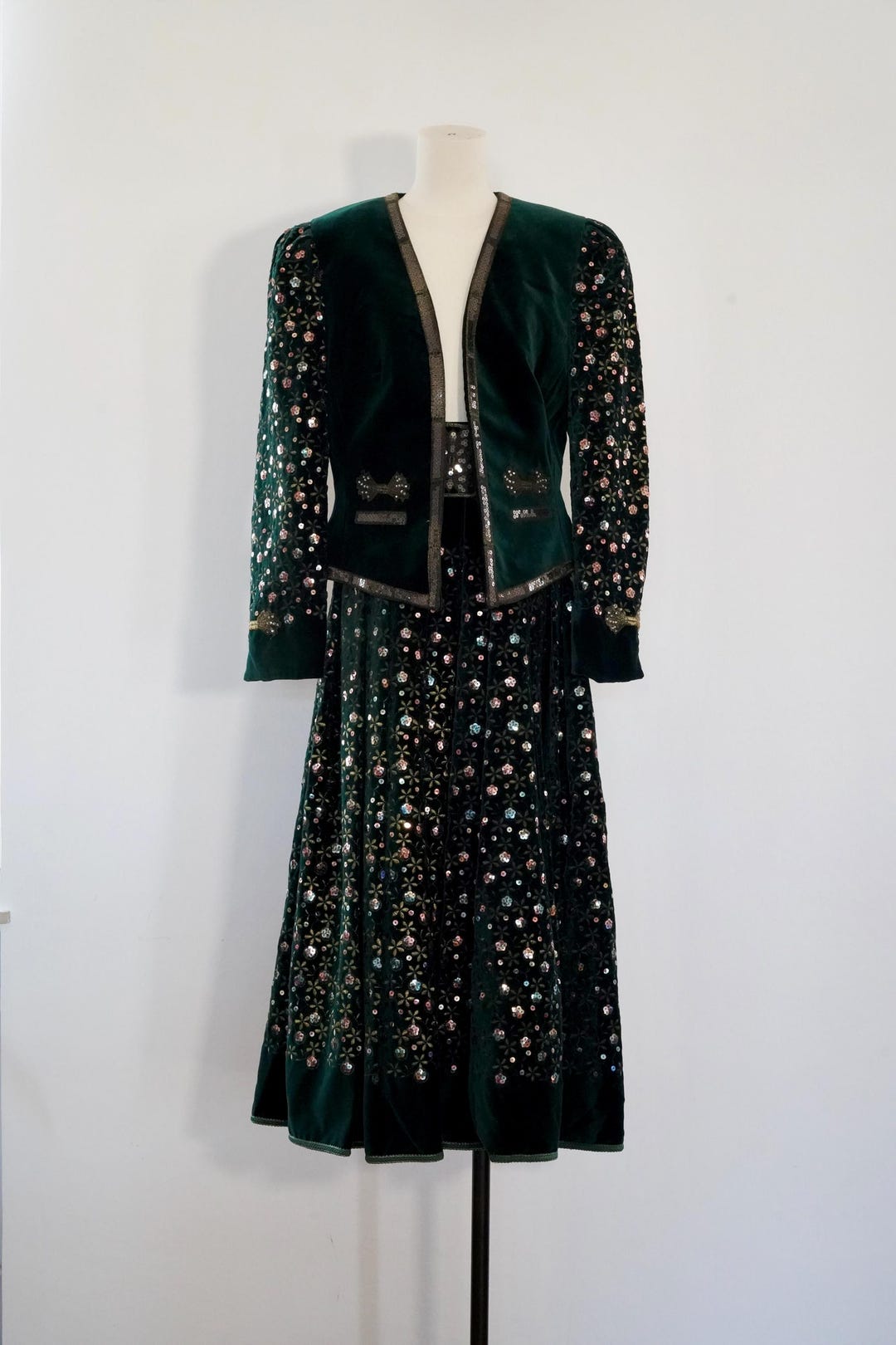 1980s Vintage Helene Strasser 3-piece Set, Size M - Etsy