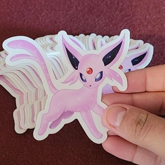 Celestial Espeon Die Cut Sticker - Etsy
