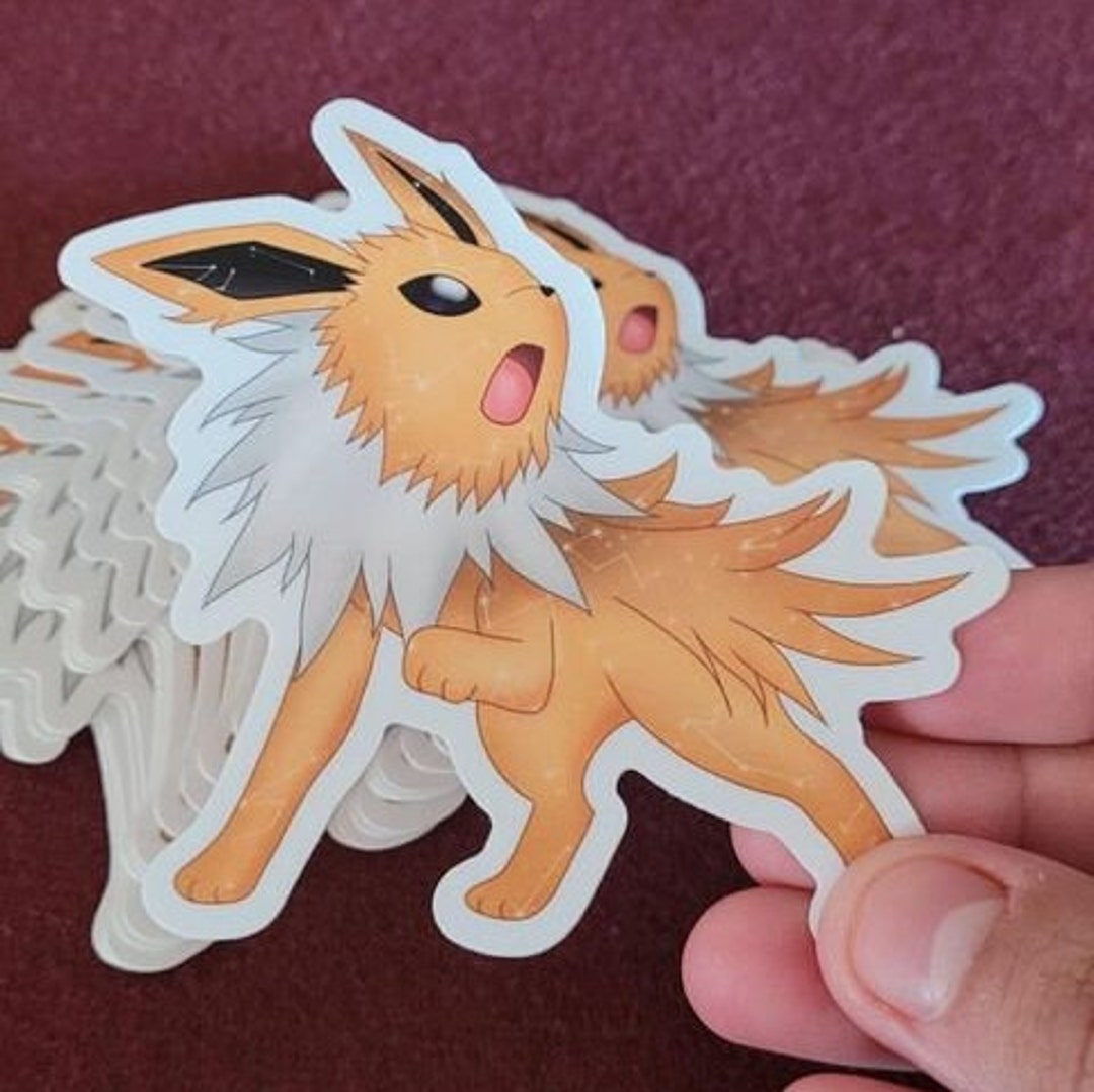 Celestial Jolteon Die Cut Sticker - Etsy