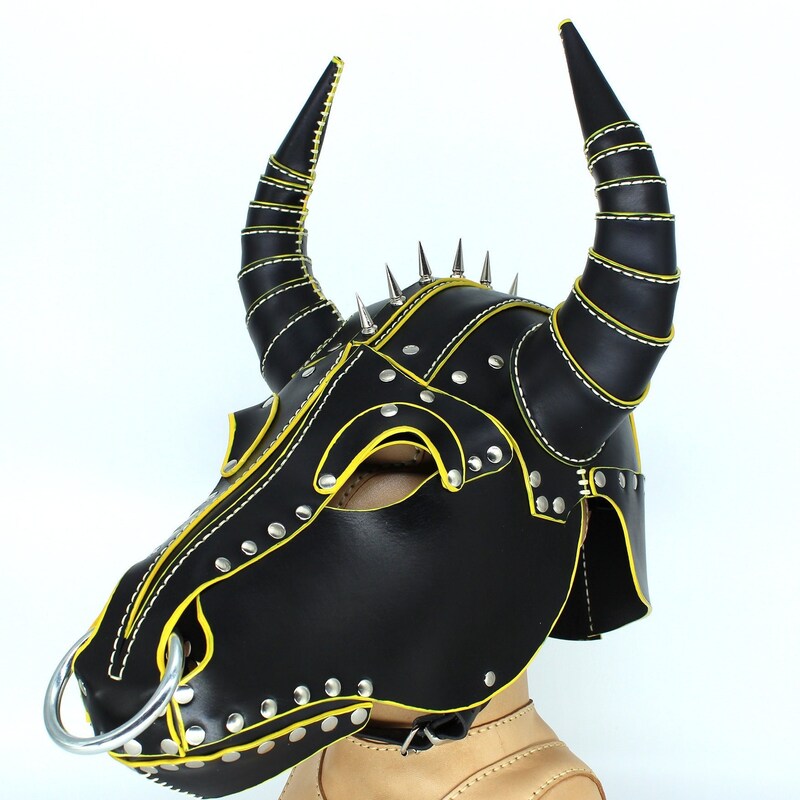 Bull Mask - Etsy