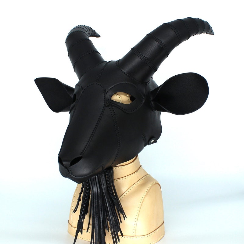 Goat Mask - Etsy