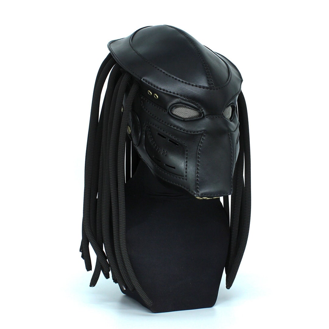 Leather Predator Mask - Etsy