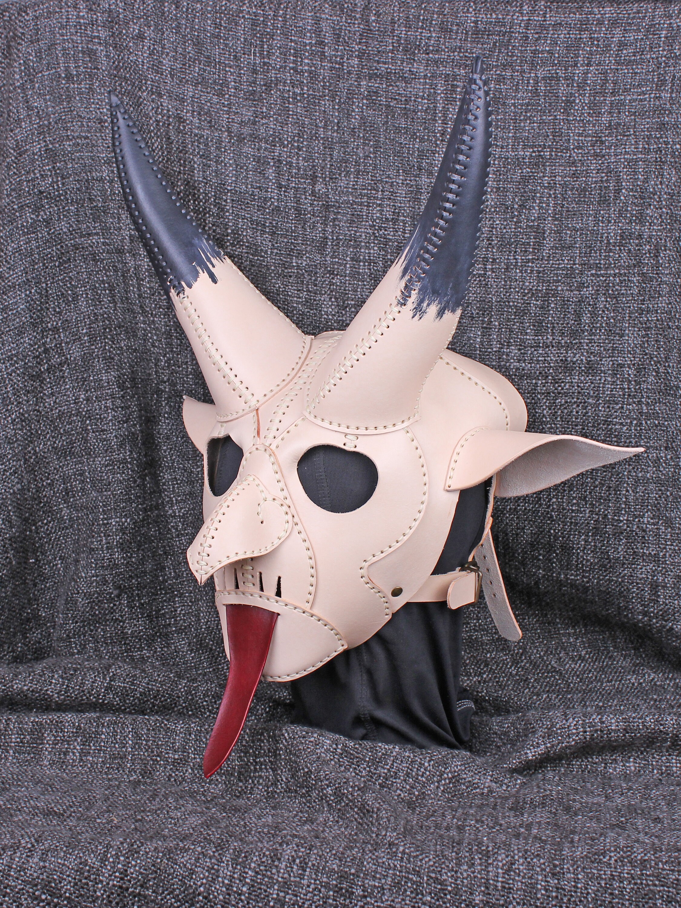 Krampus Hand Crafted Mask Devil Mask Demon Mask Christmas - Etsy Norway