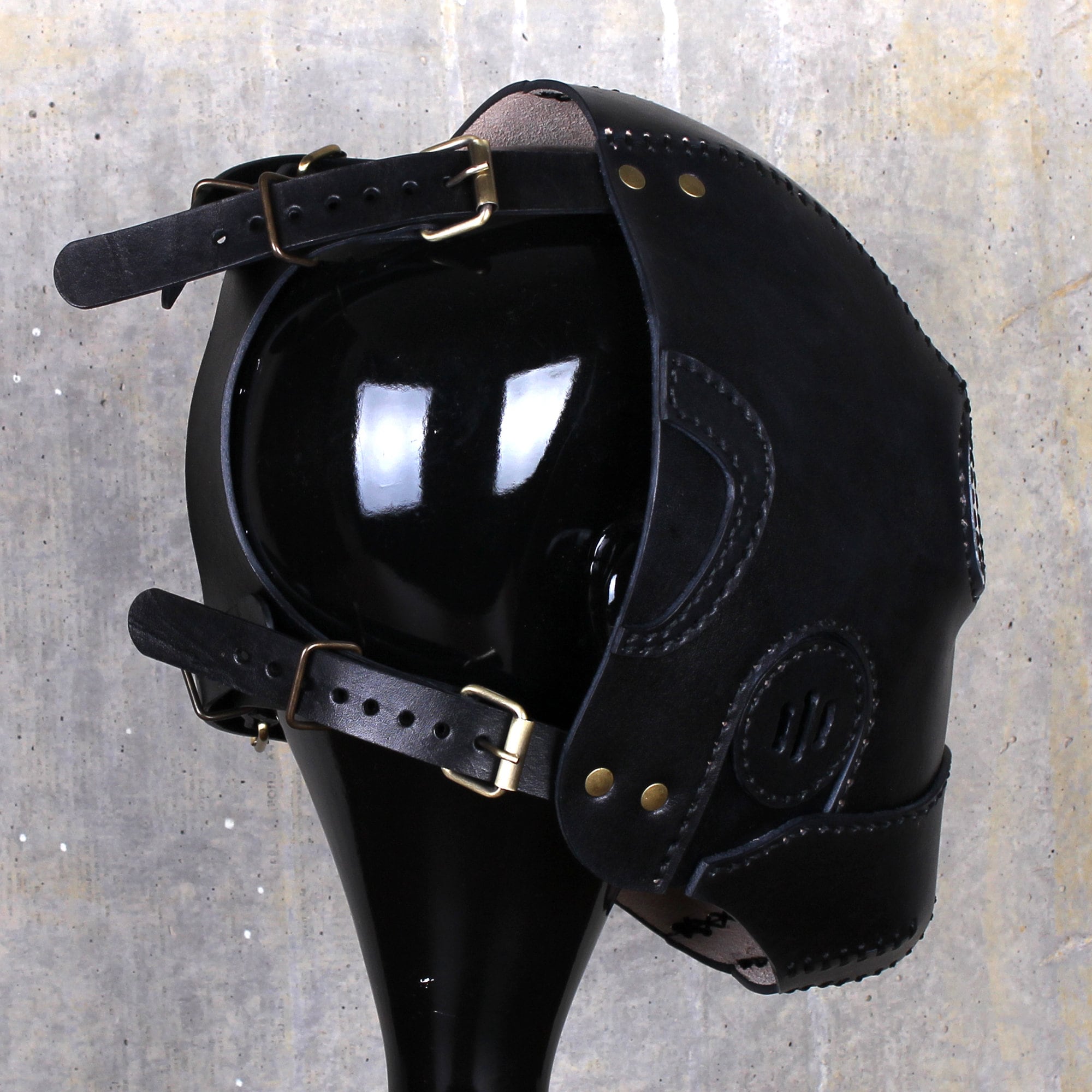 Leather Full Face Mask - Etsy