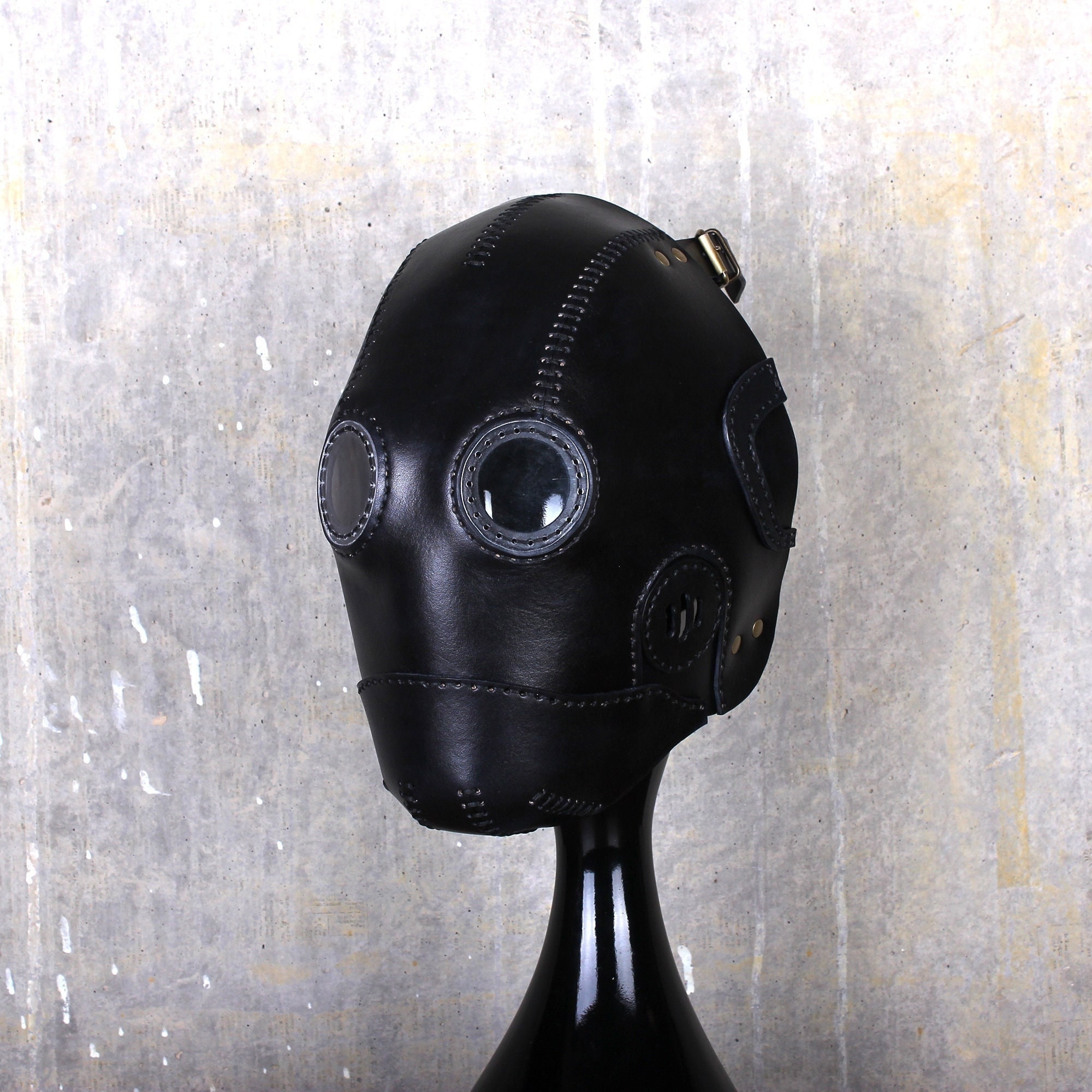 Leather Full Face Mask - Etsy