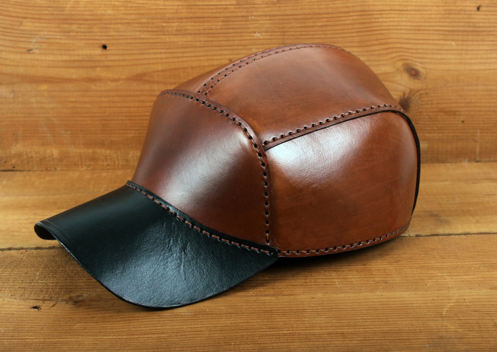 Leather Baseball Cap Leather Baseball Hat | Etsy