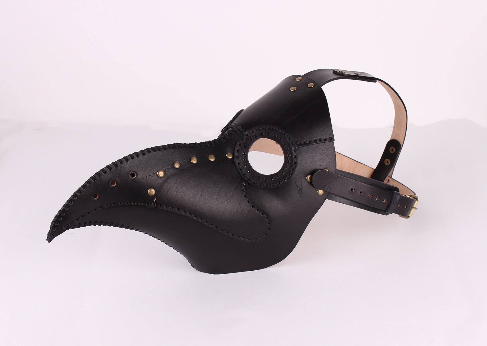 Plague Doctor Leather Mask Steampunk Post Apocalyptic Mask | Etsy