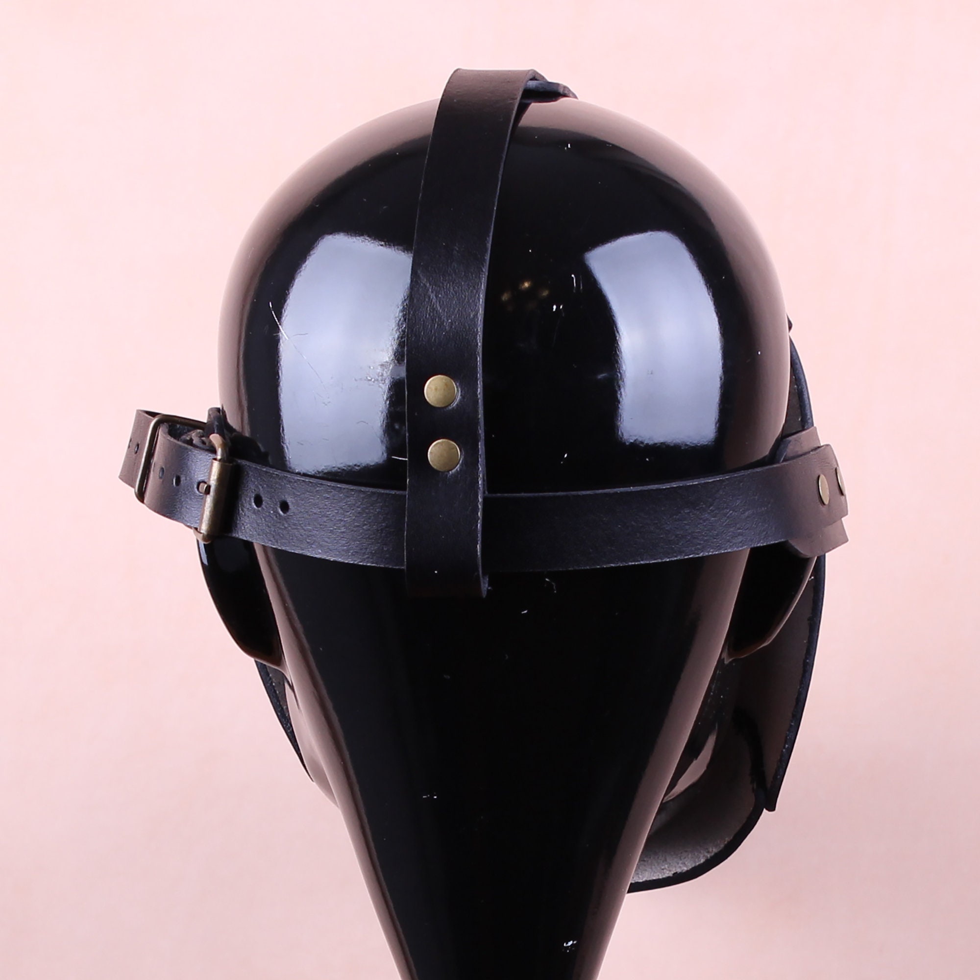 Long Plague Doctor Leather Mask Steampunk Post Apocalyptic | Etsy