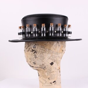 Alchemist Hat, Plague Doctor Hat, Steampunk Hat, Halloween Costume - Etsy