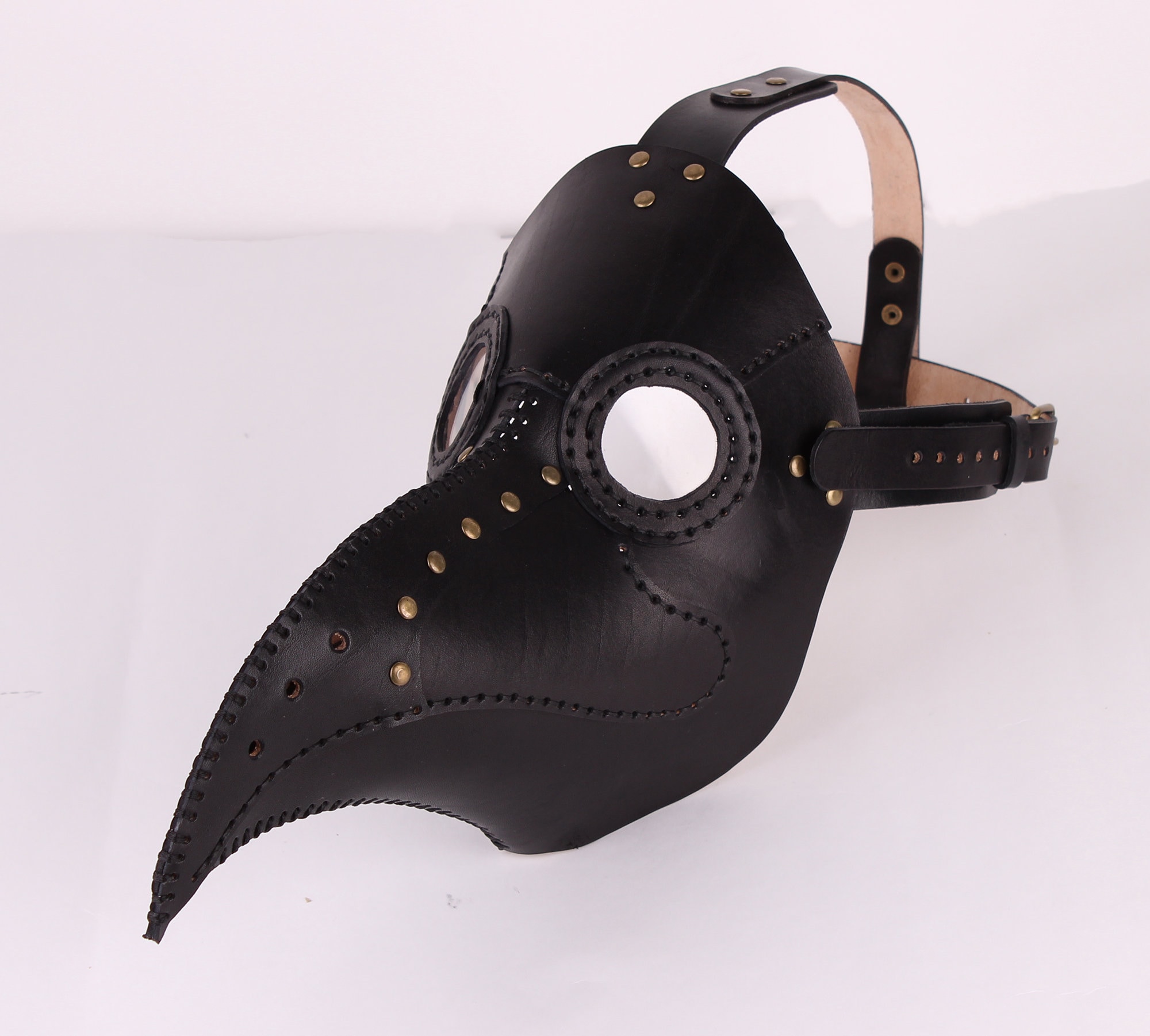 Plague Doctor Leather Mask Steampunk Post Apocalyptic Mask | Etsy