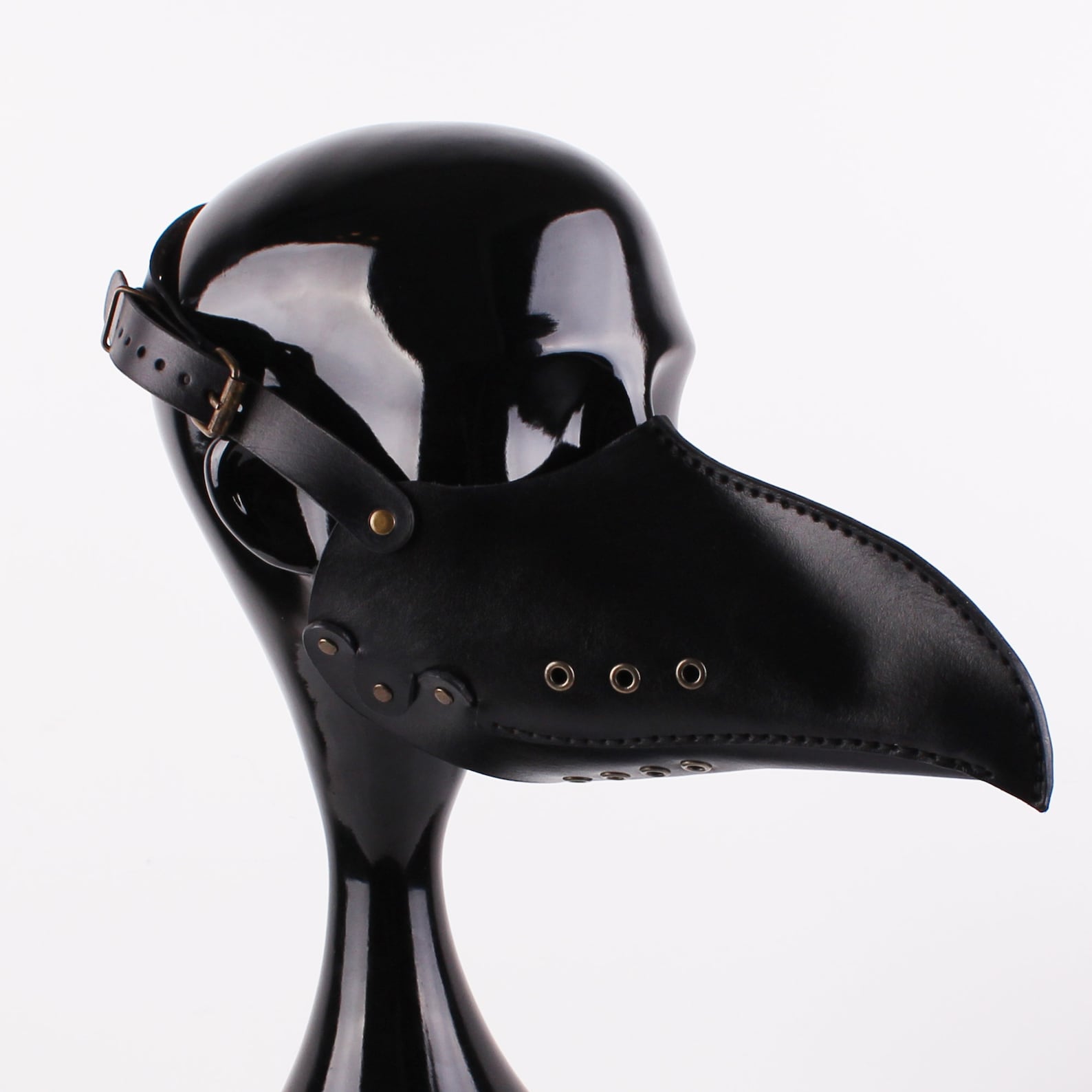 Plague Doctor Leather Mask Steampunk Post Apocalyptic Mask | Etsy