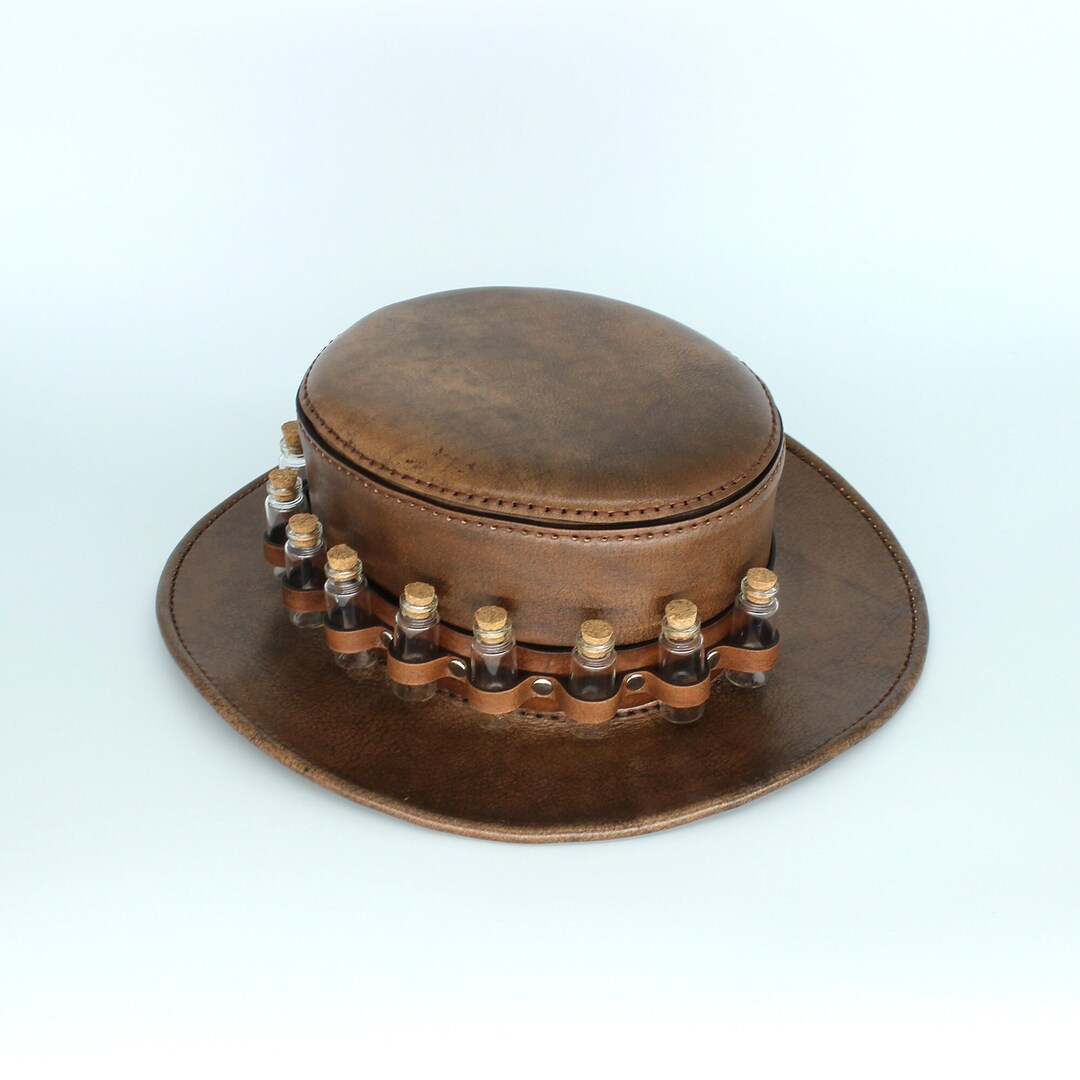 Alchemist Hat, Plague Doctor Hat, Steampunk Hat, Halloween Costume - Etsy