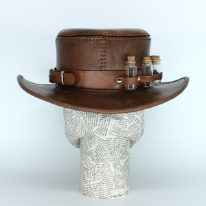 Alchemist Hat, Plague Doctor Hat, Steampunk Hat, Halloween Costume - Etsy