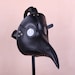 Long Plague Doctor Leather Mask, Steampunk Post Apocalyptic Mask ...