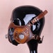 Leather Mask, Steampunk Gas Mask, Steampunk Mask, Motorcycle Leather ...