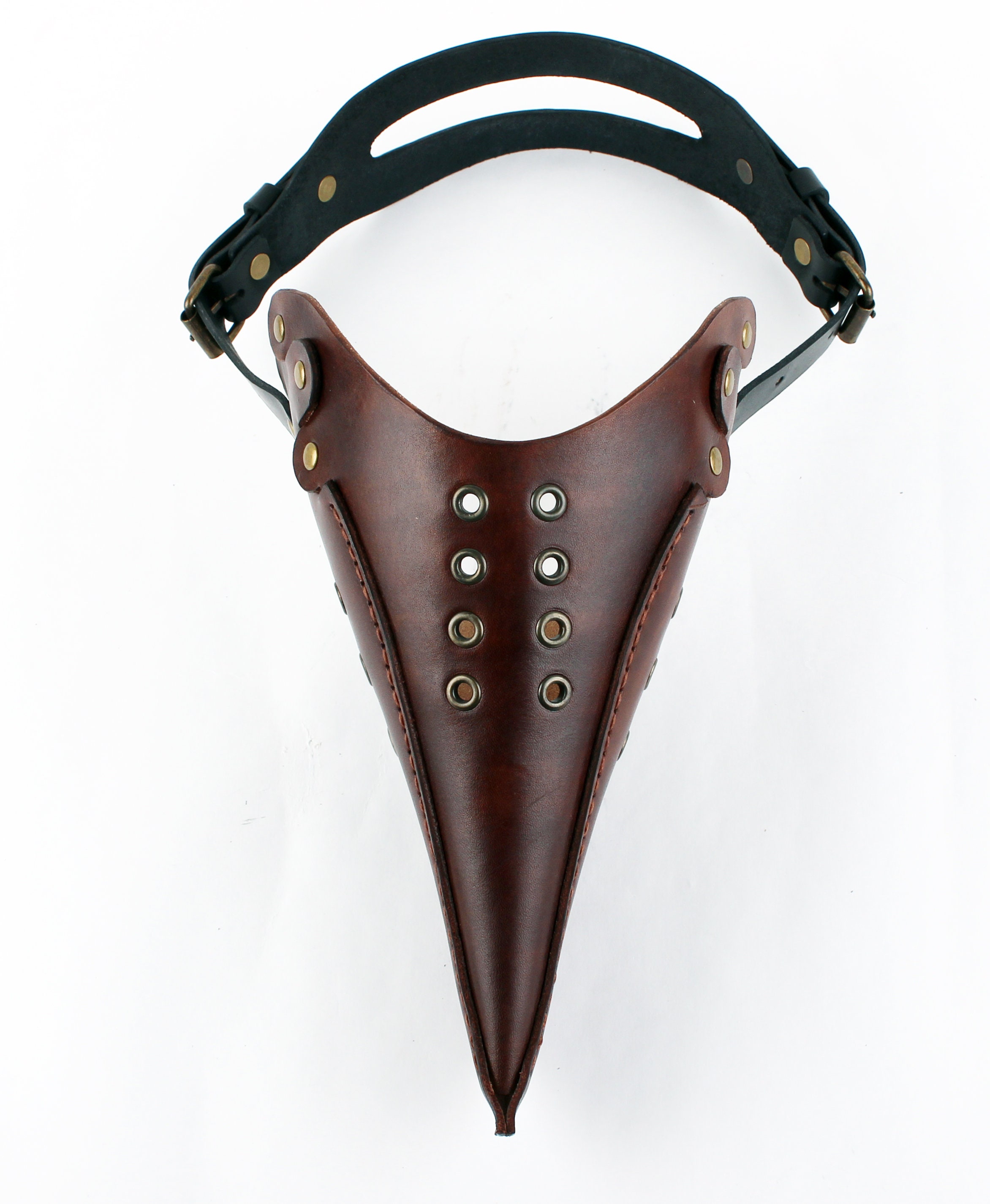 Plague Doctor Leather Mask Steampunk Post Apocalyptic Mask | Etsy