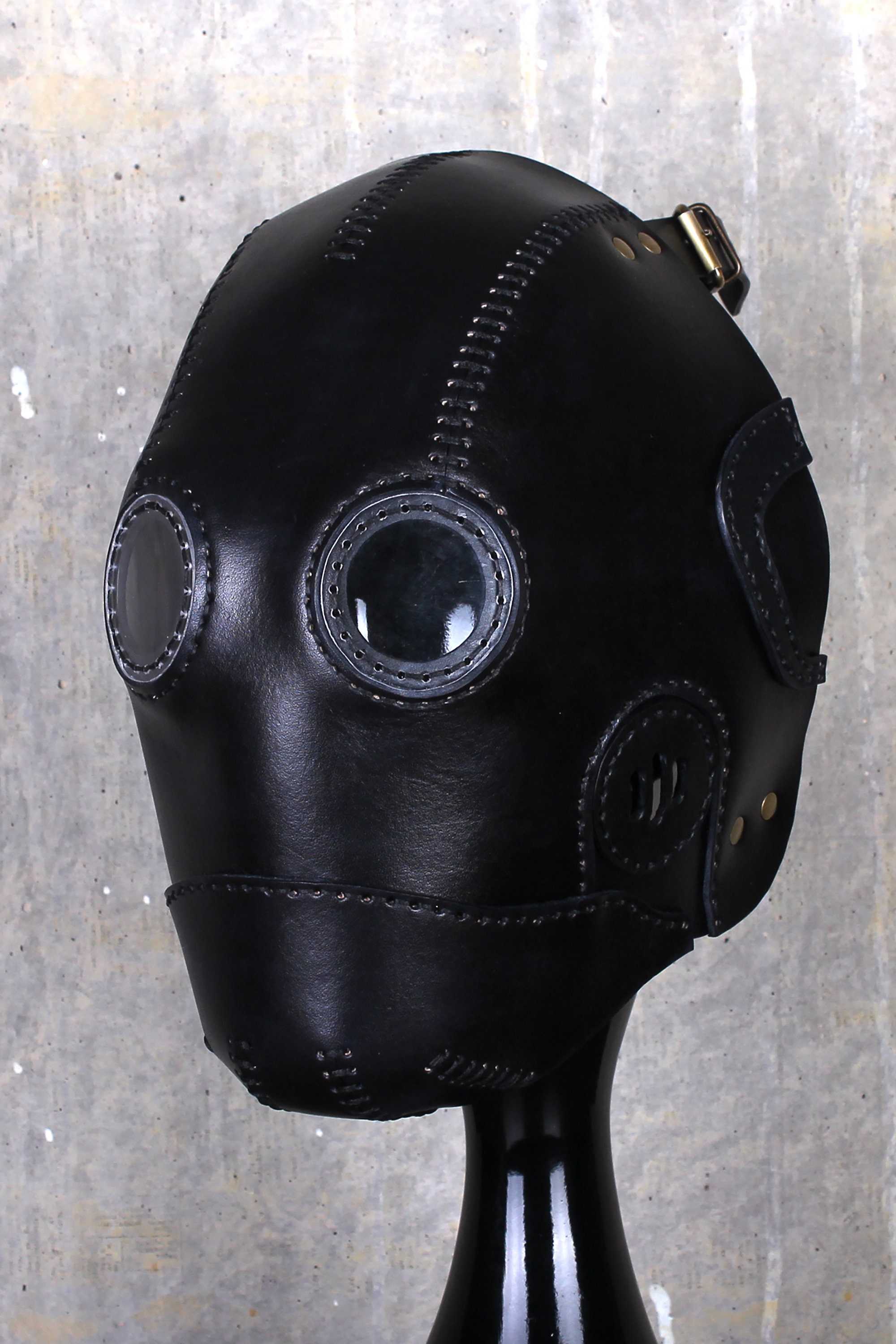 Leather Full Face Mask - Etsy Canada