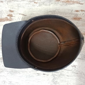 Leather American Kepi Hat - Etsy