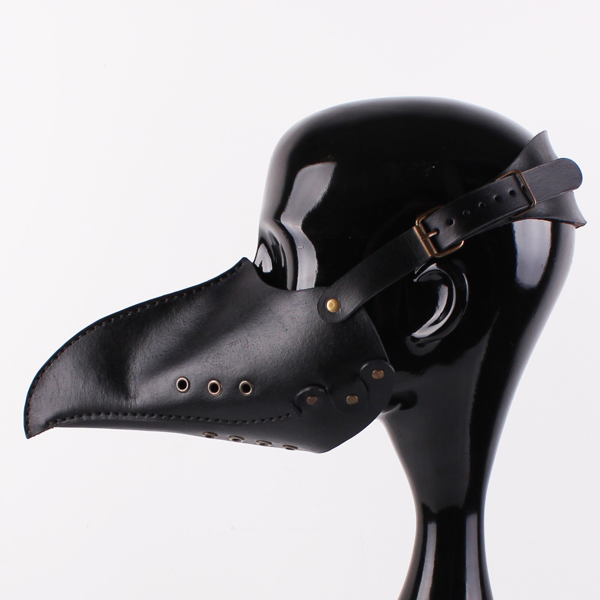 Plague Doctor Leather Mask Steampunk Post Apocalyptic Mask | Etsy