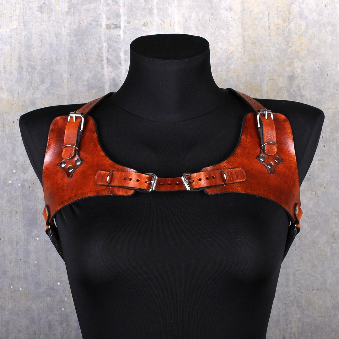 Genuine Leather Body Harness Corset Harness Garter Harness - Etsy